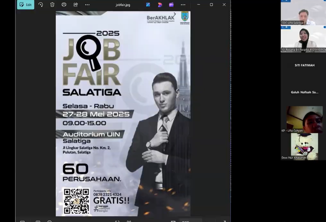 CDC UIN Salatiga Gelar Pelatihan Pra-Job Fair: Persiapan Strategis Hadapi Dunia Kerja - CAREER ...